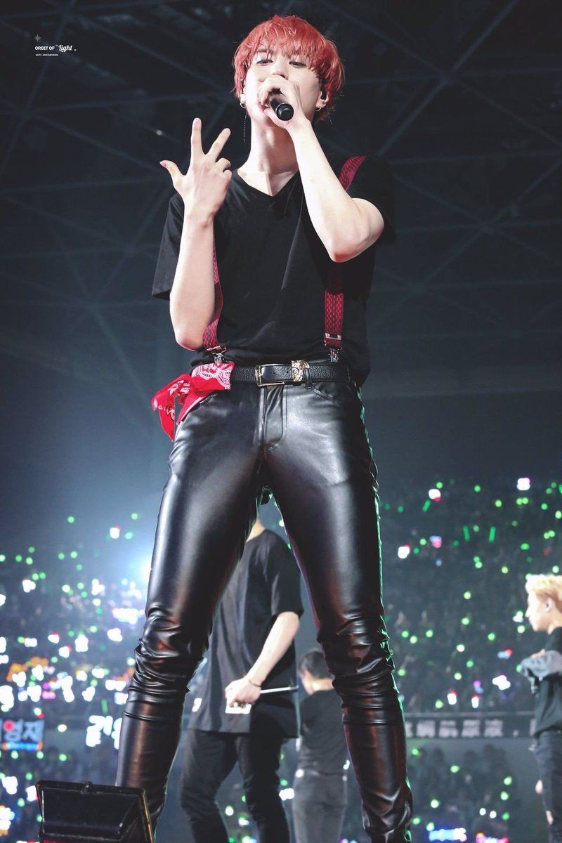 These 9 Idols Rock A Pair Of Leather Pants Like No Other - Koreaboo