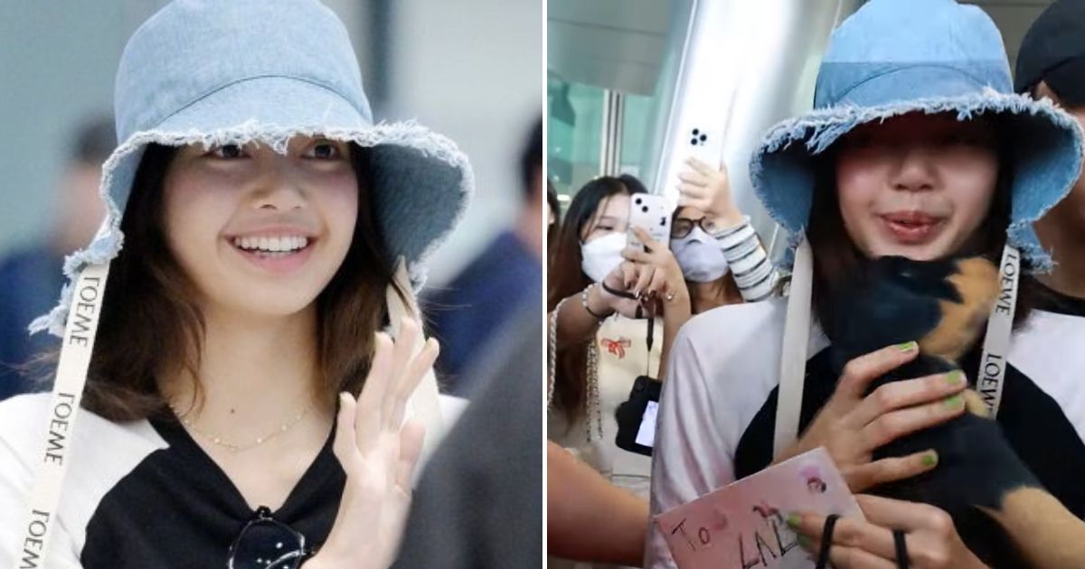 "She Hit Lisa In The Face..." BLACKPINK Lisa's "Dangerous" Arrival At ...