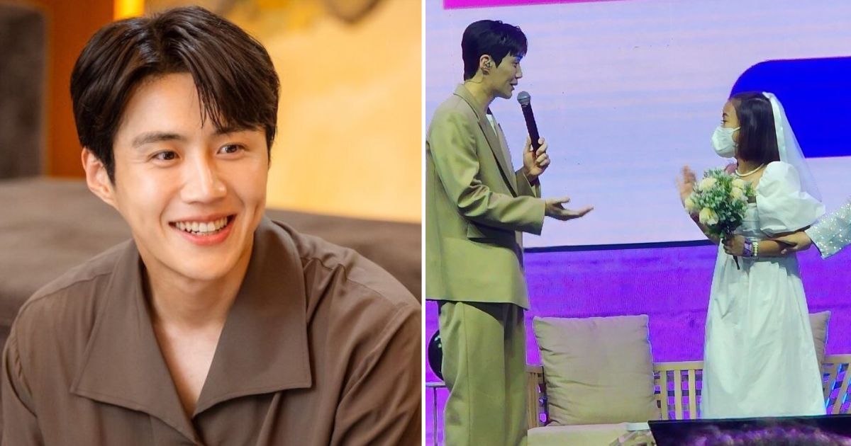 Actor Kim Seon Ho Has The Most Unexpected Reaction To A Filipina Fan Wearing A Wedding Dress ...