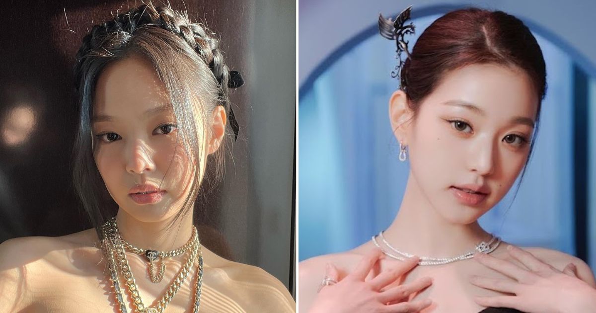 BLACKPINK's Jennie And IVE's Jang Wonyoung Both Wore Sexy AF Red Dresses But Served Different ...