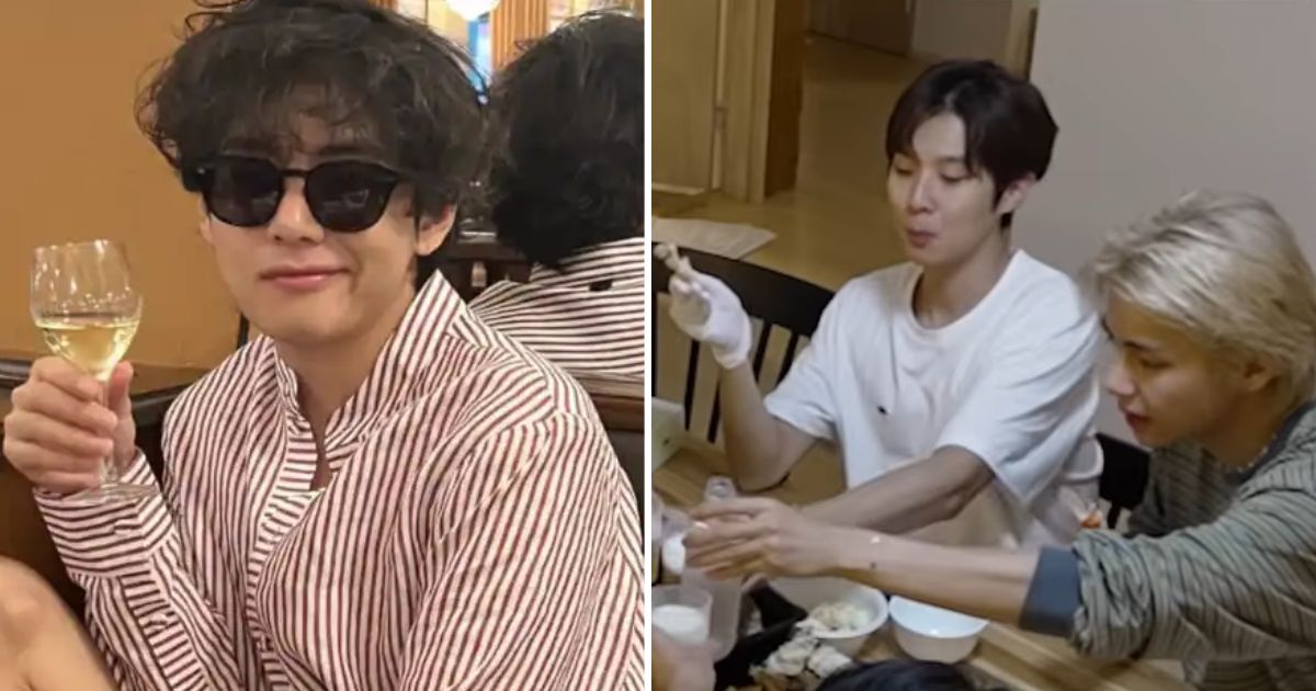 BTS's V Proves That His Alcohol Habits Never Change No Matter Who He Is ...