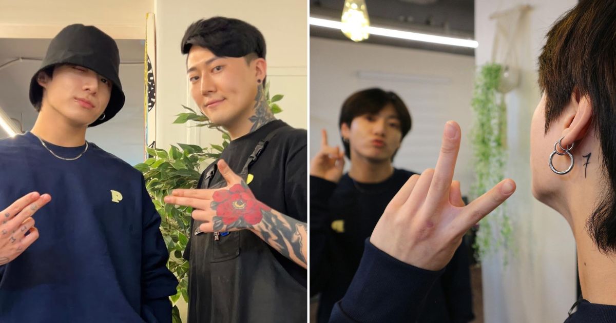 The Tattoo Artist Responsible For BTS's Iconic "7" Tattoos Spills On ...
