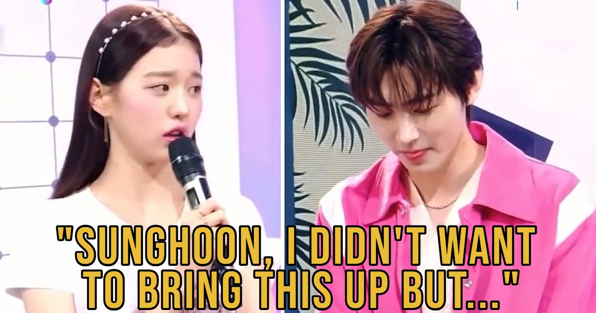 IVE's Jang Wonyoung "Scolds" ENHYPEN's Sunghoon During The Recent "Music Bank" Episode - Koreaboo