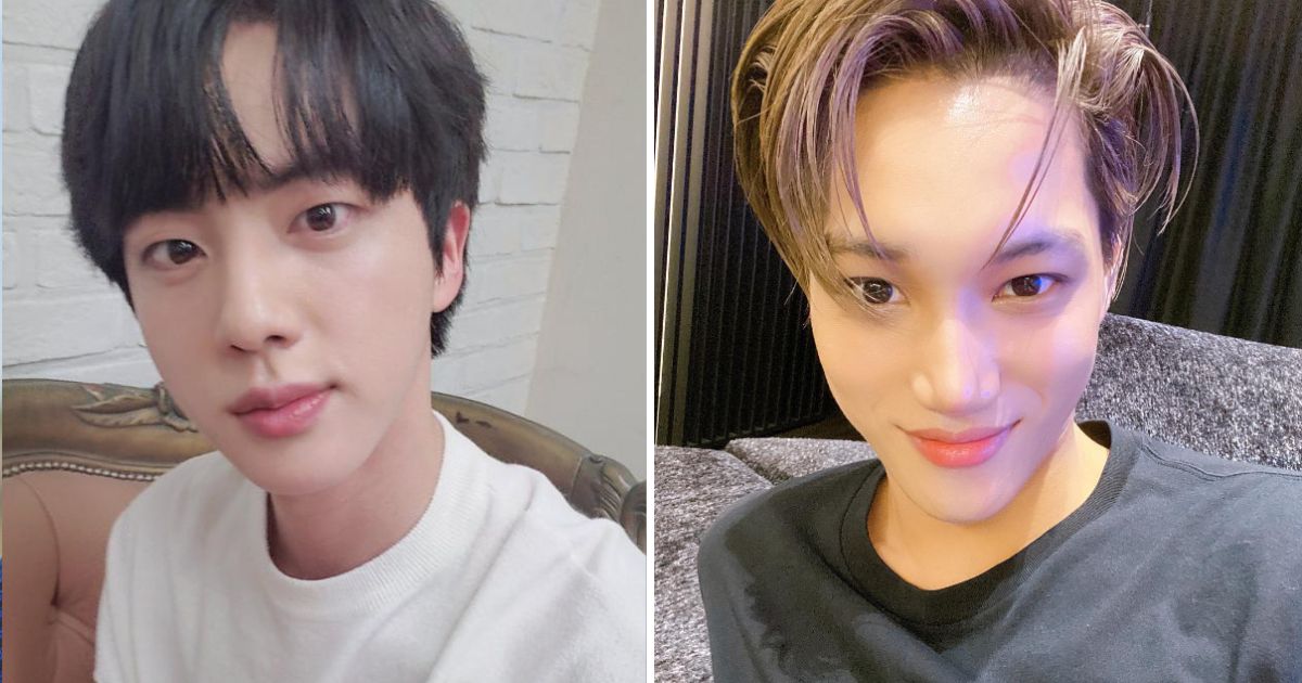 BTS's Jin And EXO's Kai Wore The Same Cardigan But Served Completely ...
