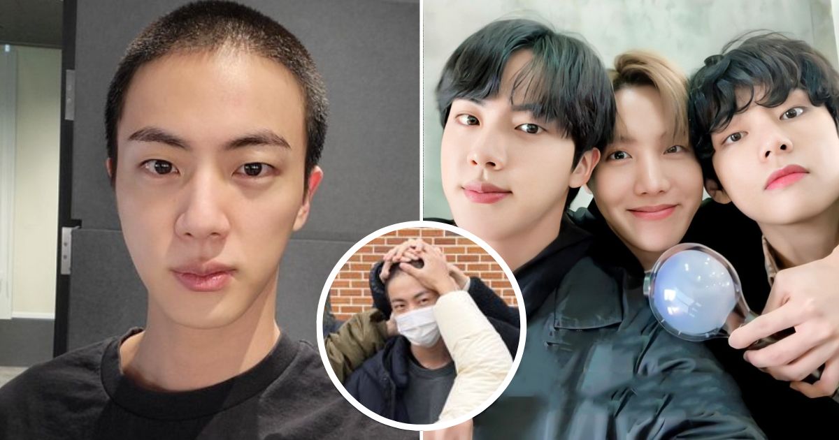 BTS Reveal Their First OT7 Group Pictures With Jin Taken Before The ...