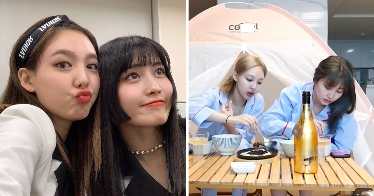 TWICE's Nayeon And Momo Give Fans A Sneak Peak Into The Group's Dorm ...
