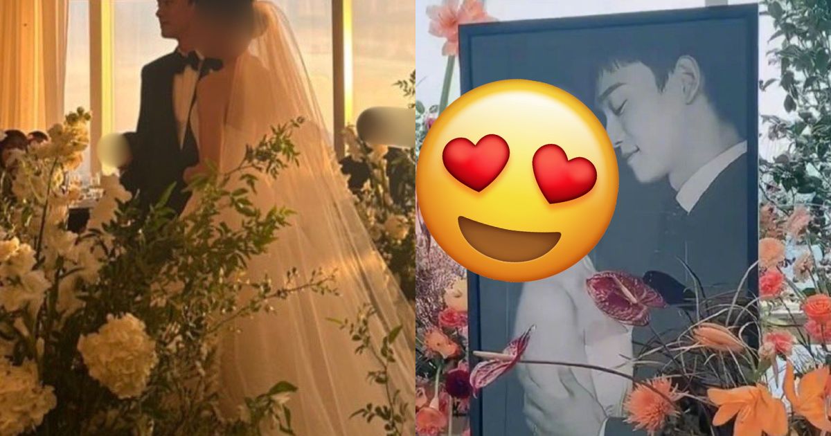 A Look At EXO Chen's Gorgeous Wedding Ceremony From Attendees - Koreaboo