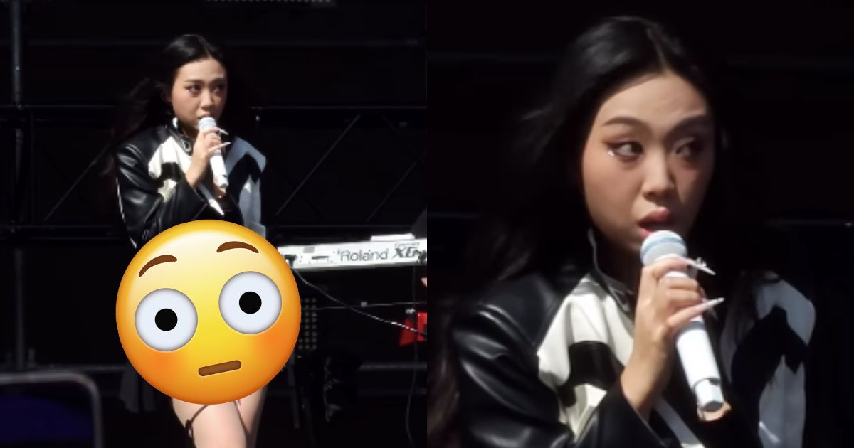 Rapper Lee Young Ji Goes Viral For Her Reaction To An On-stage Wardrobe Malfunction - Koreaboo