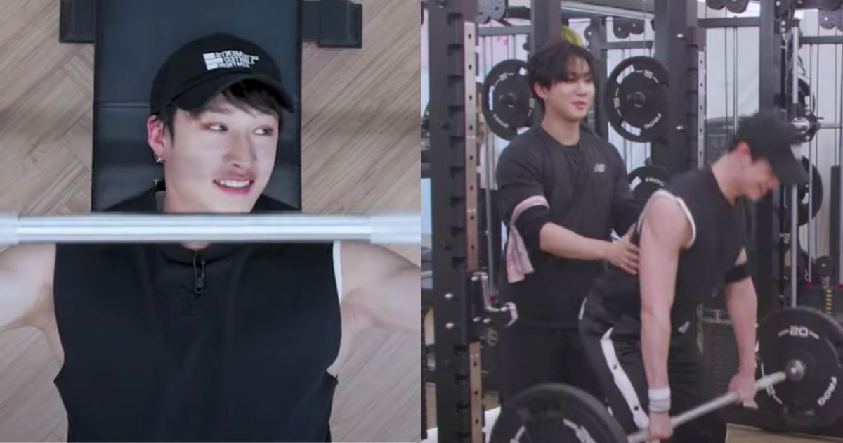 Stray Kids' Bang Chan Looks So Hot While Working Out, Even His Members ...