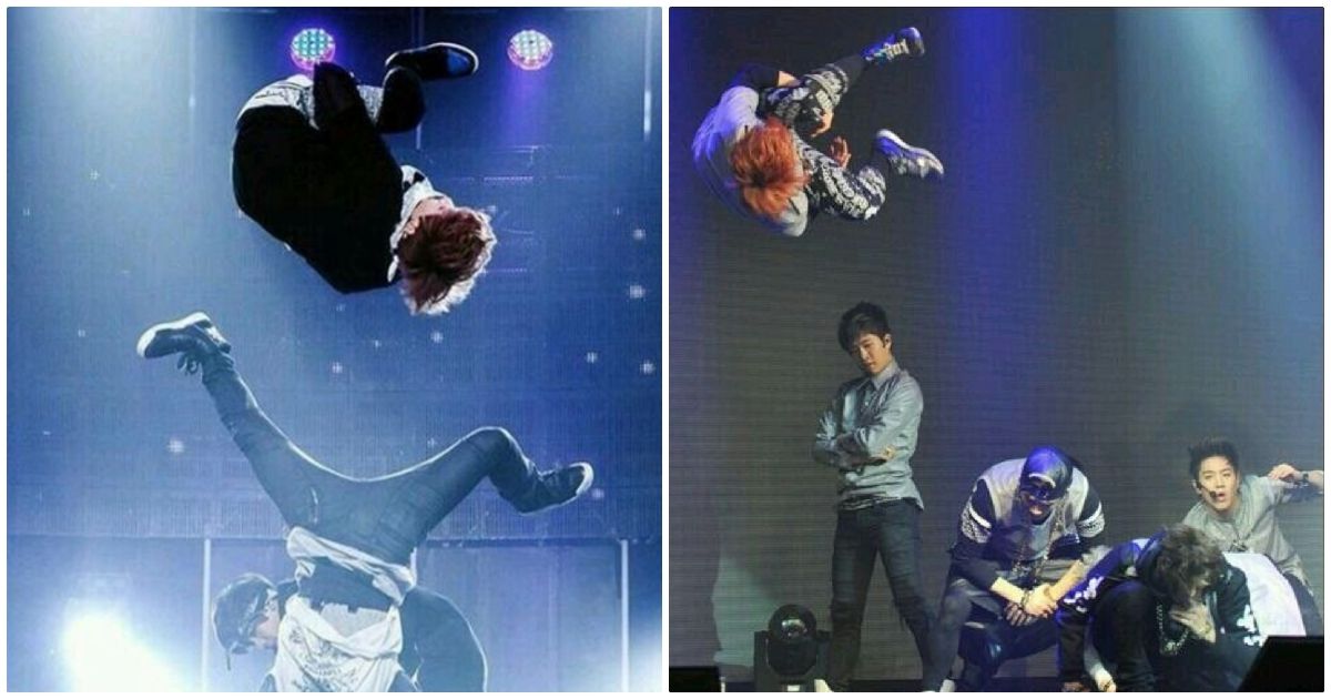 Here Are 10 Throwback Gifs Of GOT7 During Their Martial Arts Tricking ...