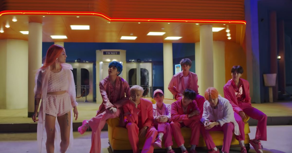 BTS Just Released A Teaser Video For A New Song Featuring Halsey - Koreaboo
