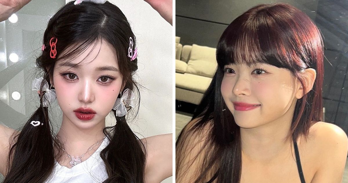 IVE's Jang Wonyoung And LE SSERAFIM's Eunchae Wore The Same Tube Top But Served Totally ...