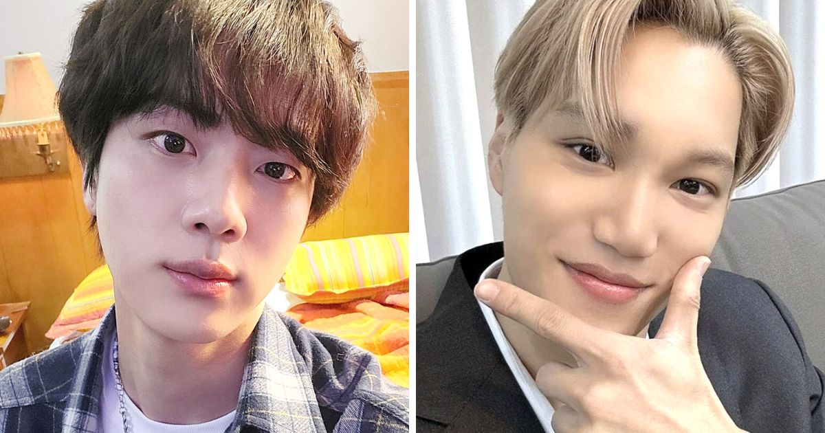 BTS's Jin And EXO's Kai Both Wore Crop Tops But Served Totally ...