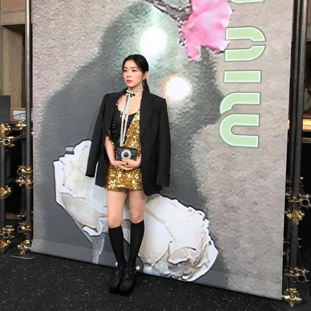 Nobody Could Keep Their Eyes Off Irene At Paris Fashion Week - Koreaboo