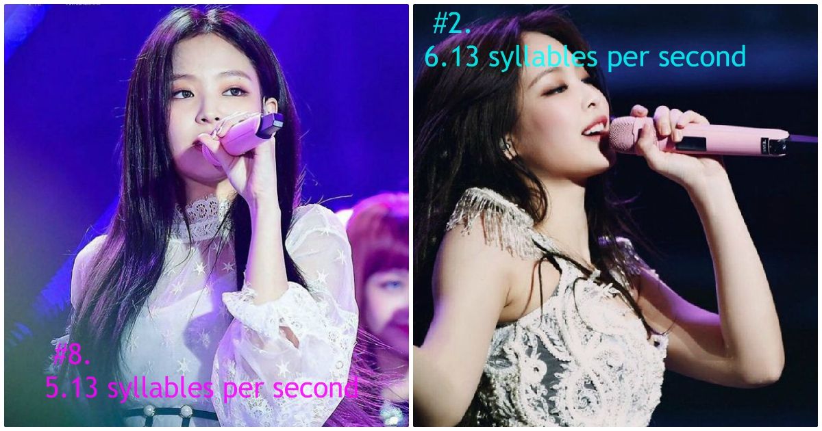 Here Are The 8 Fastest Raps Done By BLACKPINK's Jennie - Koreaboo