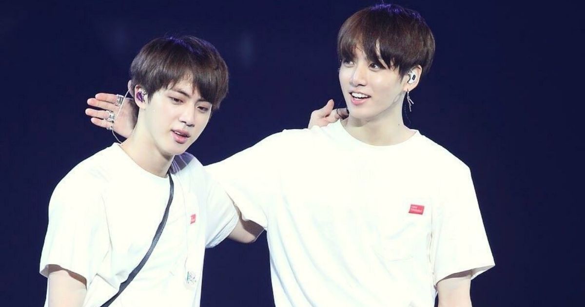 BTS's Jin Was Once Asked To Show How Much He Loves Jungkook, Here's How ...