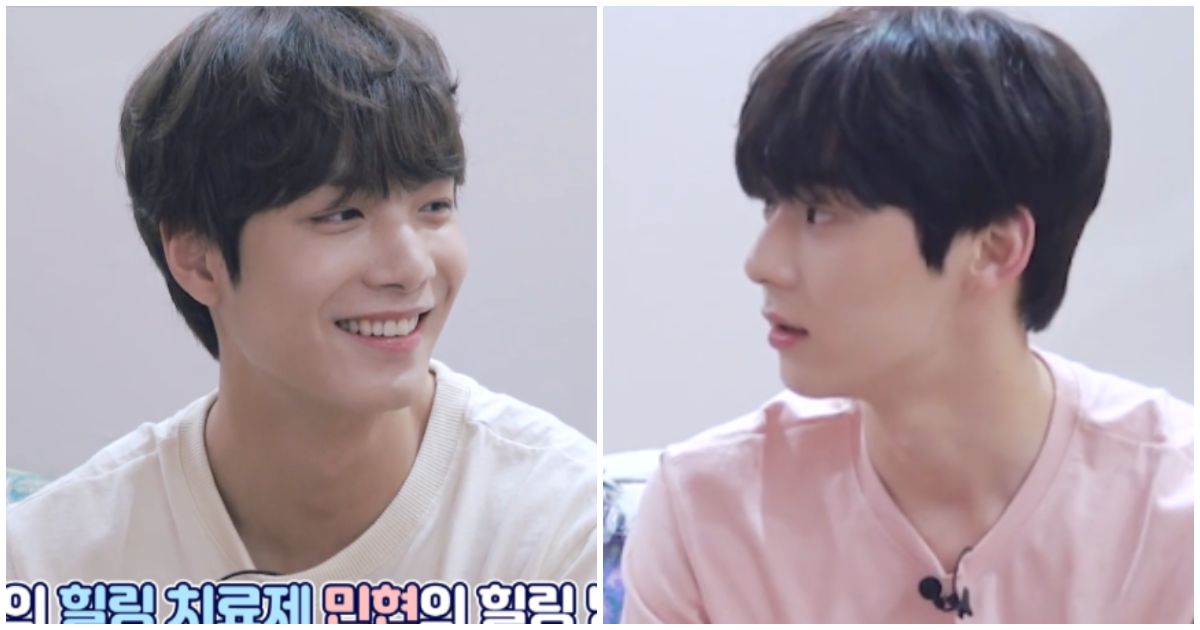 NU'EST's JR and Minhyun Reveal How They "Heal Themselves" When They ...