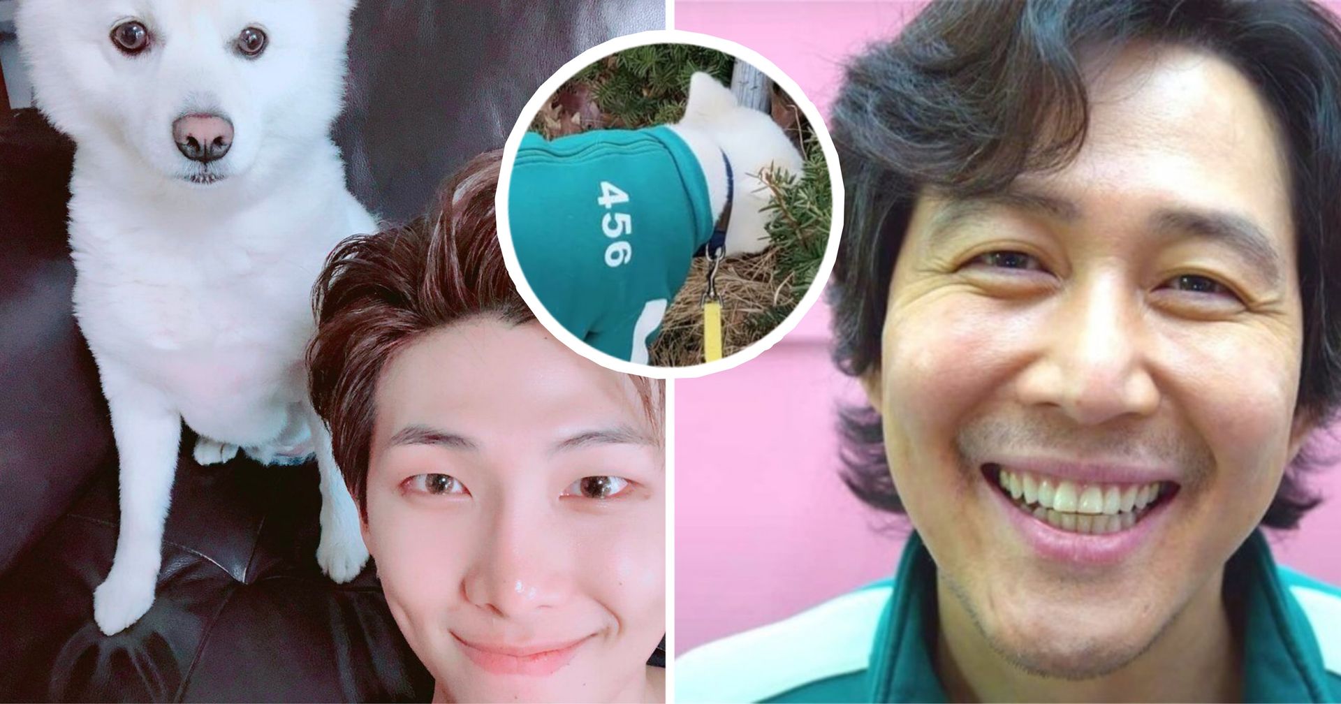 BTS RM's Dog Moni Cosplays As "Squid Game" Character, And It's The ...