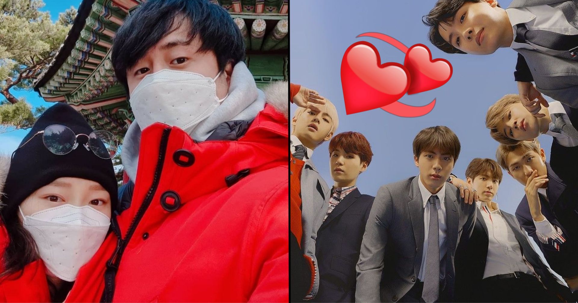 BTS Jin's Brother And Sister-In-Law Have A BTS Poster Proudly Displayed ...