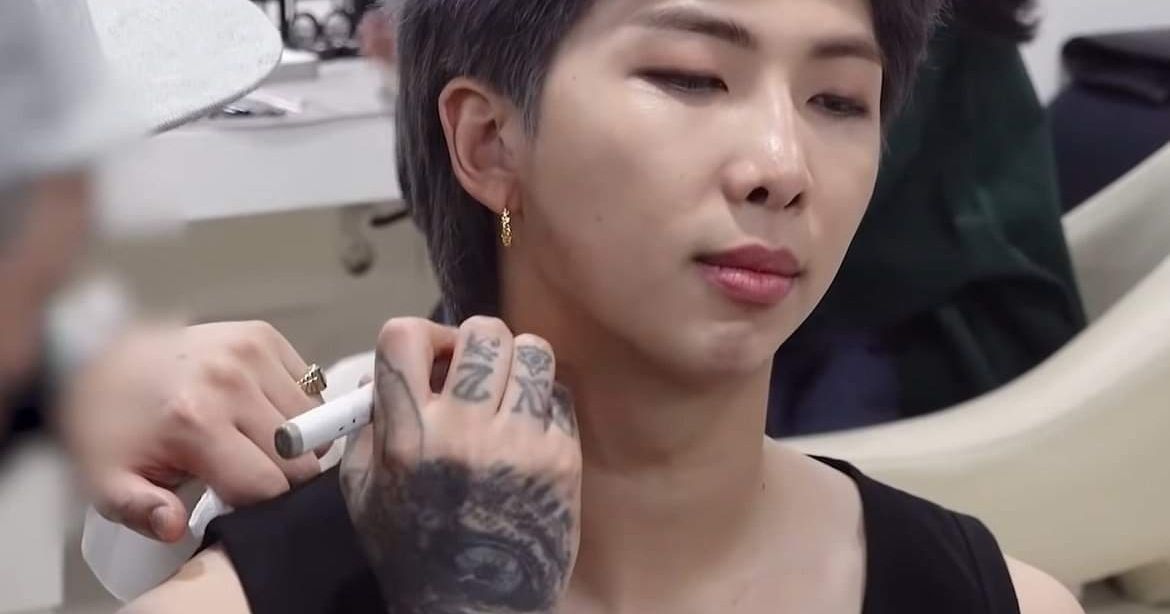 BTS's RM Debuts His First Tattoo - Koreaboo
