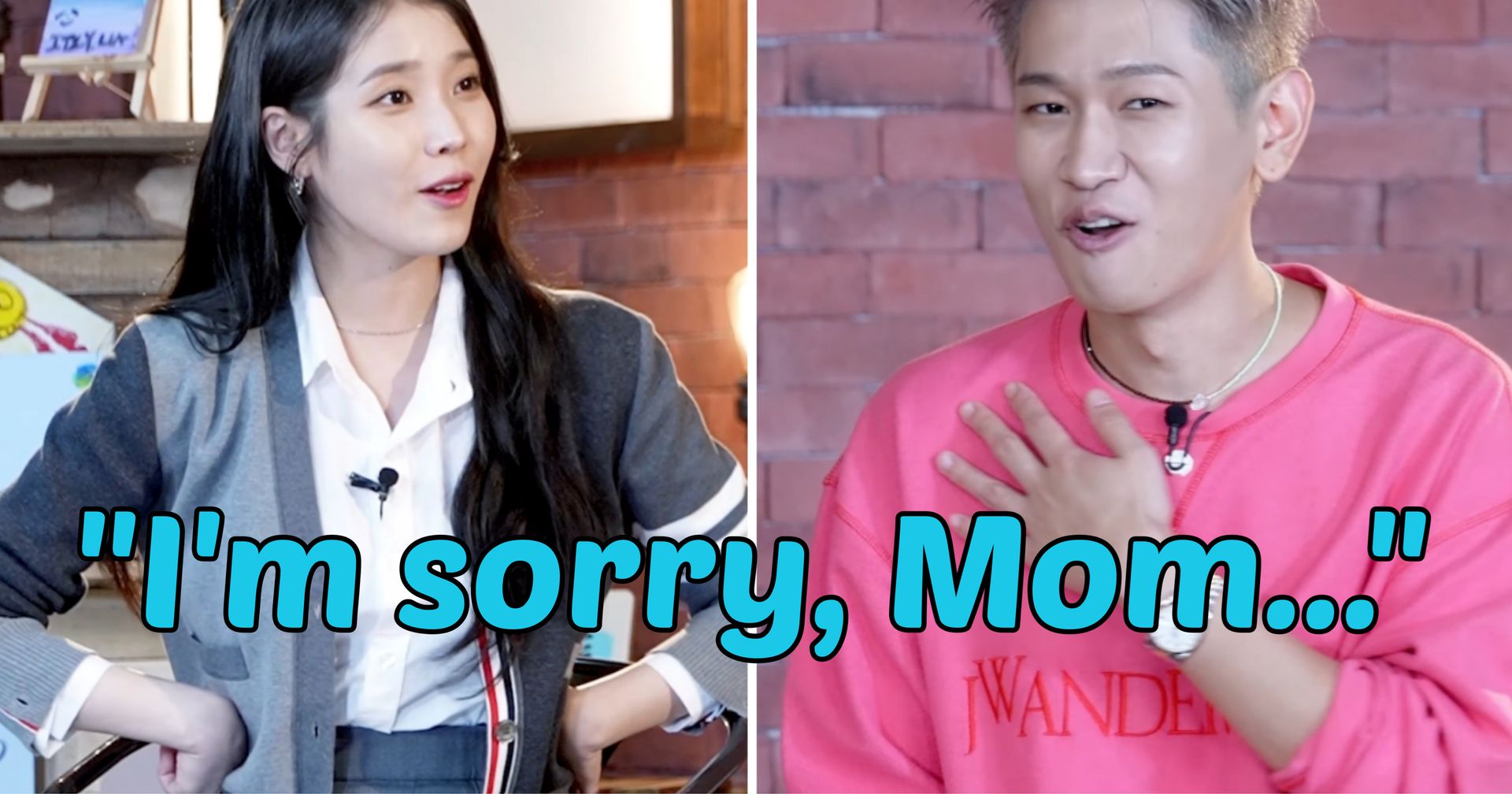 IU Is A Concerned Mom During Crush's "Palette" Visit - Koreaboo
