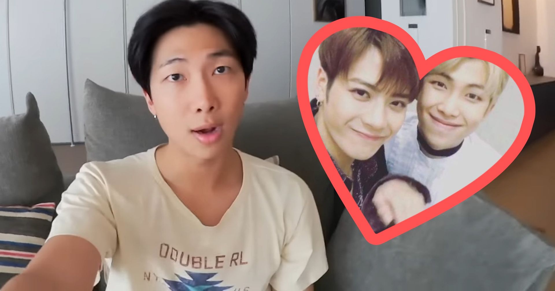BTS's RM Shows Love For GOT7's Jackson Wang During His Apartment Tour ...