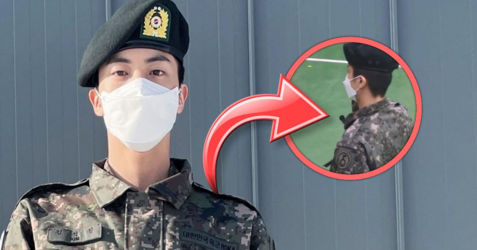 ARMYs Concerned As BTS's Jin Appears To Be Suffering From Shoulder ...