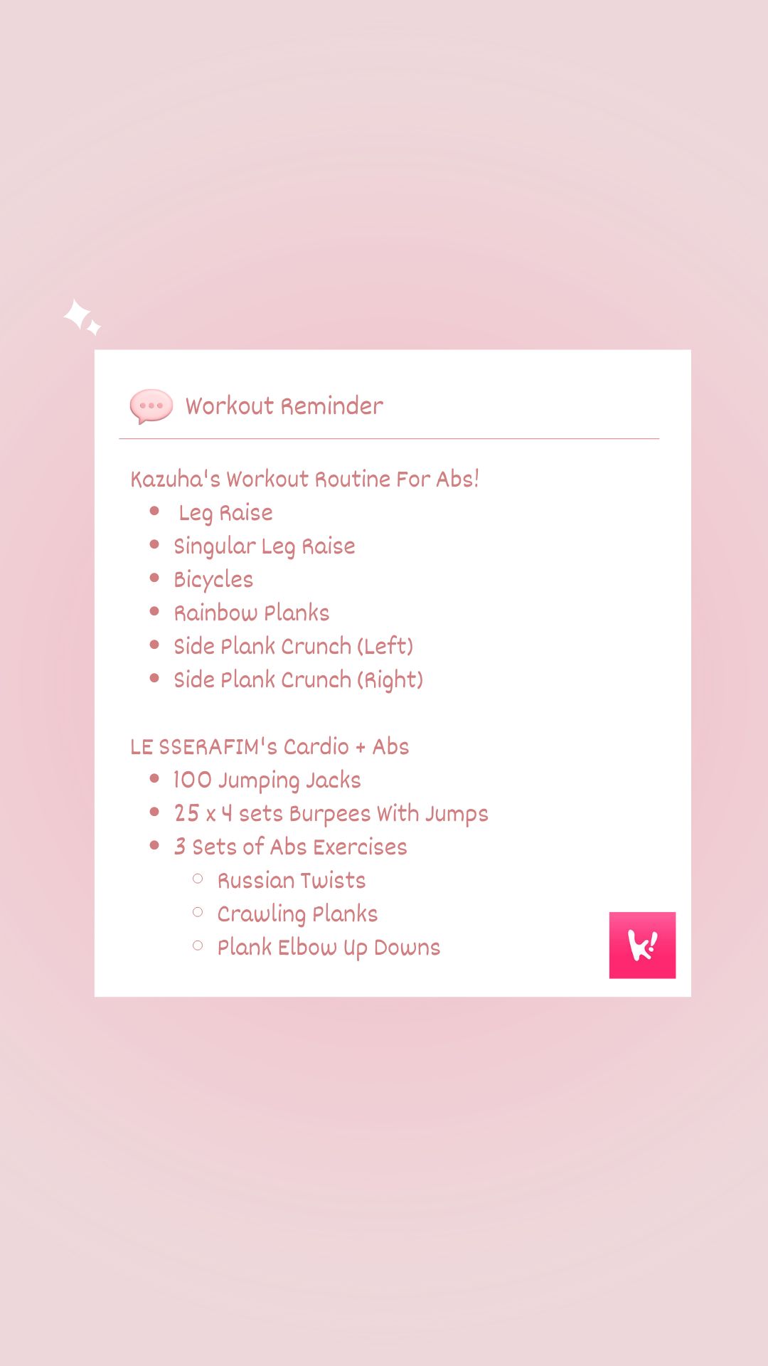 K-Pop Workouts: Here's How LE SSERAFIM's Kazuha Maintains Her Rock Hard ...