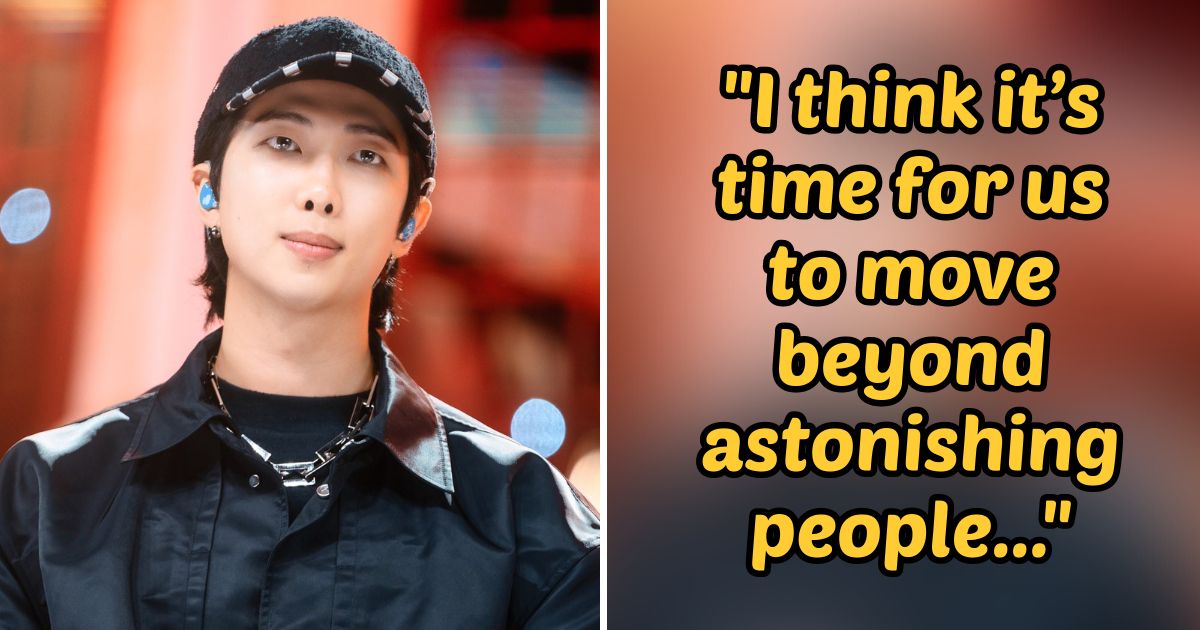 How BTS’s RM Really Feels About The Group’s Performance At The 2022 ...