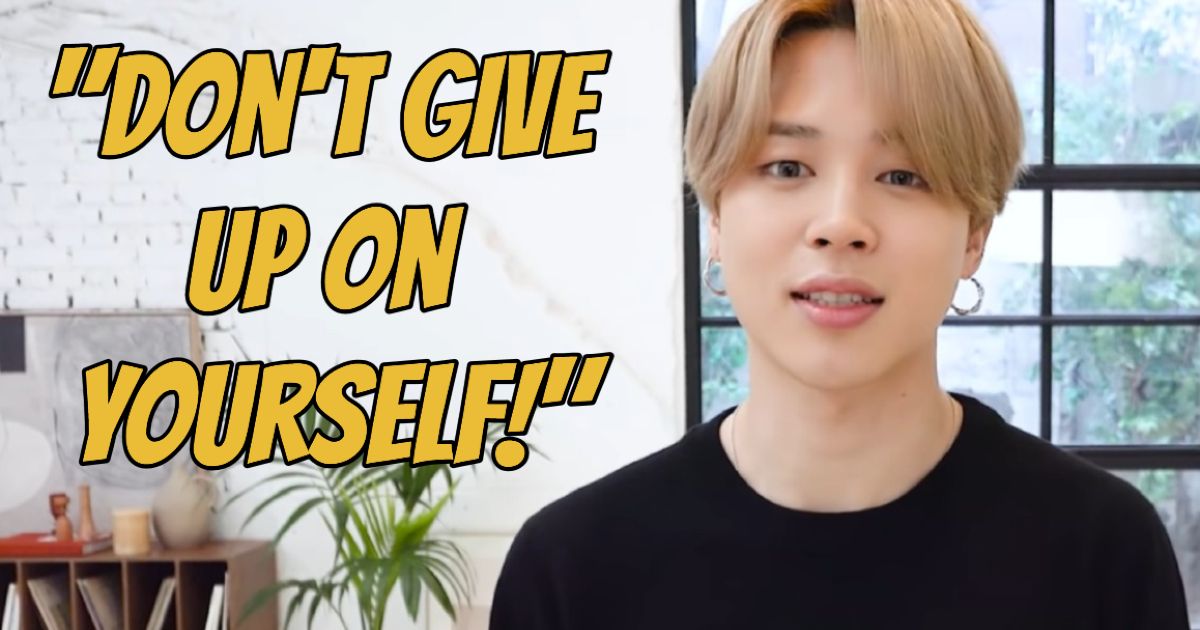 BTS's Jimin Gives Fans Meaningful Advice On How To "Love Yourself ...