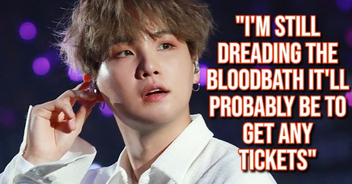 BTS Fans Impressed By The Size Of The Venues Suga Has Lined Up For His ...