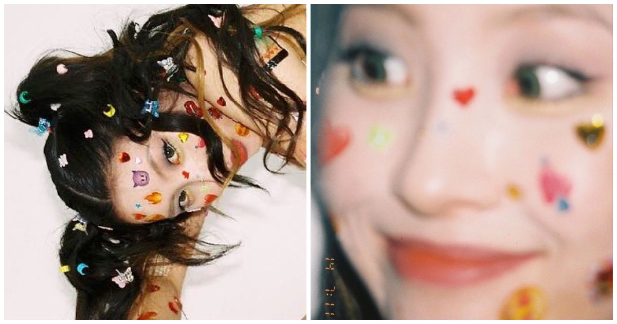 Sunmi Covers Her Entire Body with Stickers for New Teaser Photos - Koreaboo