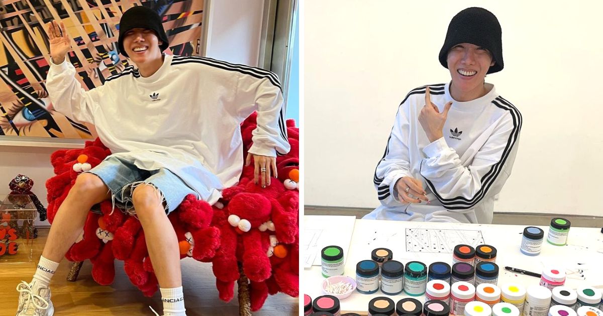 BTS's J-Hope Becomes KAWS's "Assistant" In New Adorable Instagram ...
