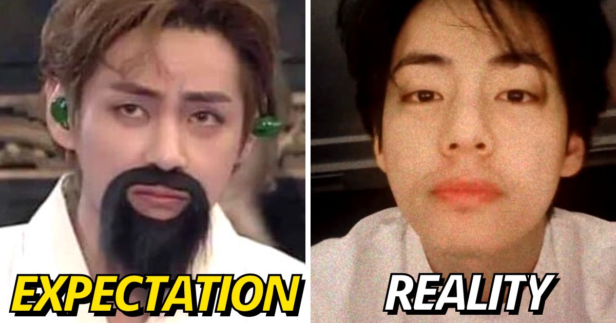 10 Relatable Reactions To BTS's V Showing Off His New Beard And Facial ...