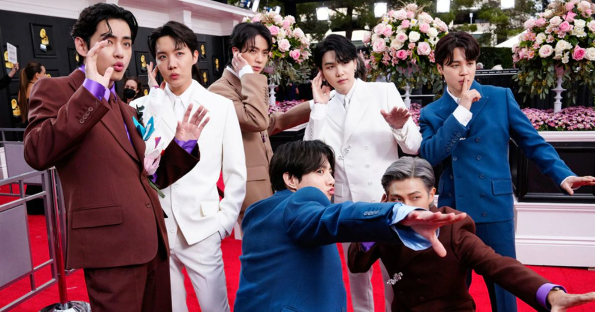 Here's The Evolution Of BTS's Iconic GRAMMYs Red Carpet Fashion ...