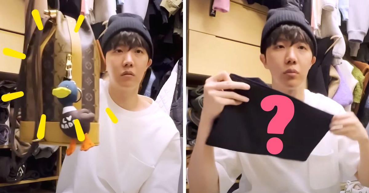 BTS’s J-Hope Does The “What’s In My Bag?” Challenge — Here Are His Top ...