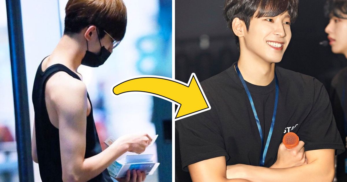 Here Are 5 K-Pop Idols Who Went From Skinny To Bulked Up With Muscles ...