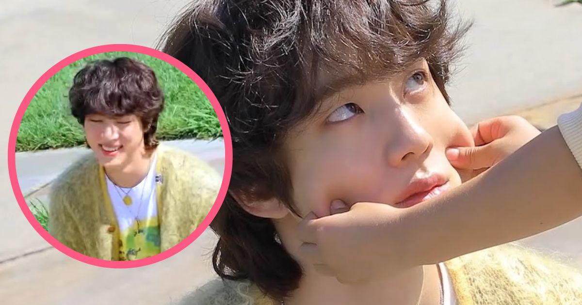 BTS's Jin Got His Cheeks Squished By A Child Actor...But Things Didn't ...