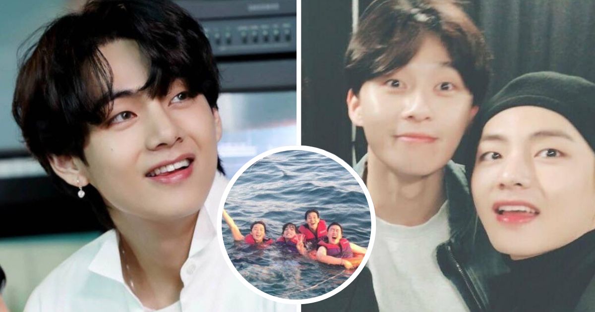 BTS's V Is Nostalgic After A Trip Down Memory Lane With Wooga Squad Member Park Seo Joon - Koreaboo