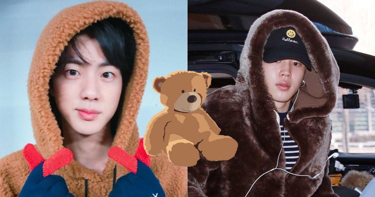 BTS's Jin, J-Hope, Jimin, V, and Jungkook All Gave Teddy Bear ...