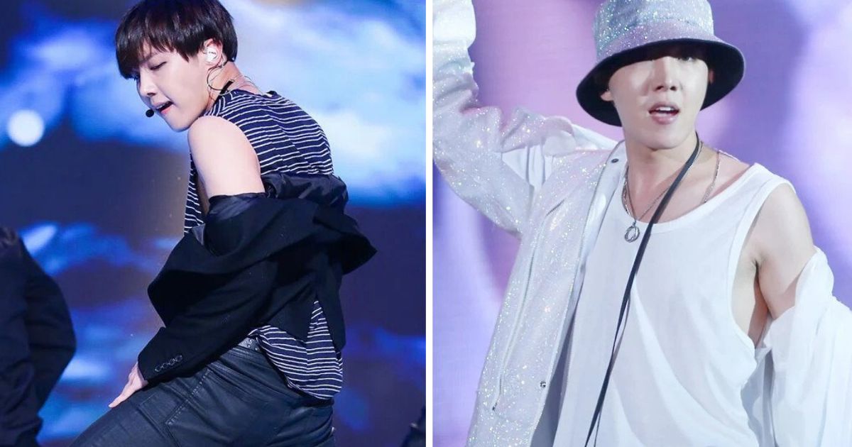 Here Are 10+ Glorious Moments Of BTS's J-Hope Showing Off His Sculpted ...