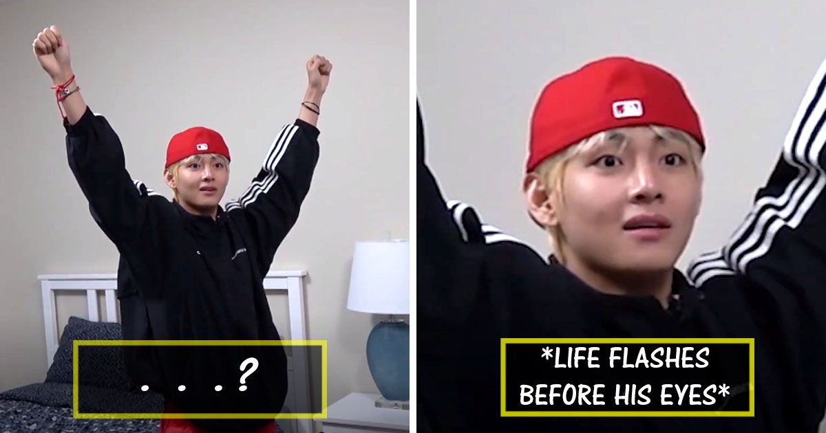 V Got Pranked By BTS's Vocal Line And His Reaction Has Us Wheezing