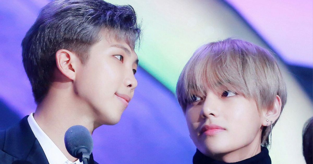 BTS's V Was Once Asked To Give His Thoughts On Leader RM... Here's How ...
