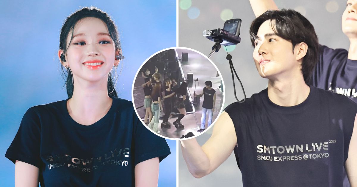 Aespa Hilariously Photobomb Other SM Entertainment Artists’ Vlogs During SMTOWN LIVE 2022 - Koreaboo
