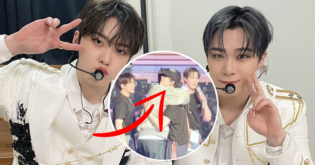 ASTRO's Moonbin And Sanha Are Surprised By A Special Guest At Their "DIFFUSION" Fan Con - Koreaboo