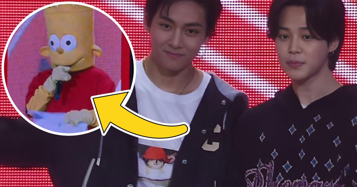 Bart Simpson Steals The Show At BTS V's "(V)ICNIC" Solo Fanmeeting - Koreaboo