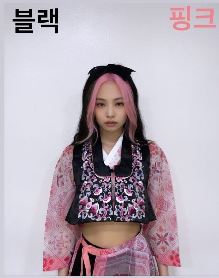 10 Idols Who Tried The Black And Pink Two-Toned Hairstyle, And Totally ...