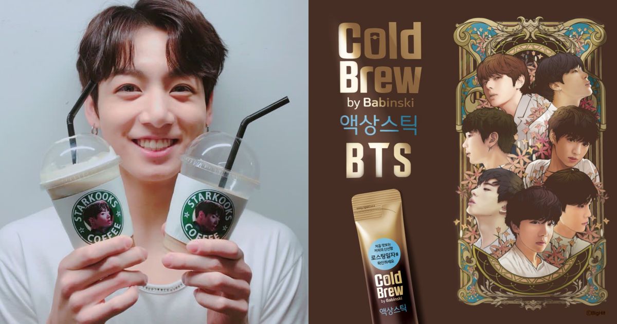 BTS's Specially Packaged "Cold Brew By Babinski" Gives Sneak Peek At ...