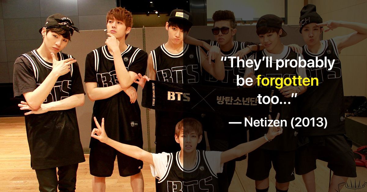 Old Comments BTS Received On Their Debut Date Proves Just How Hard They ...