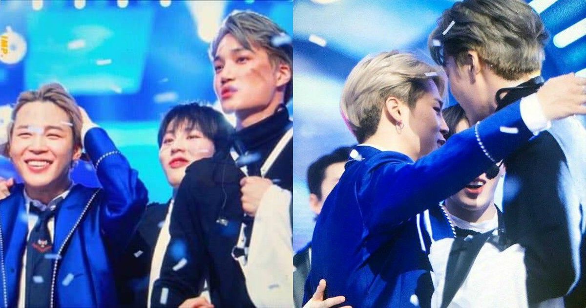 7 Adorable Moments Between BTS And EXO At Gayo Daejejeon That Will Melt ...